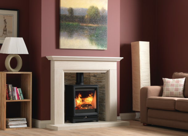 Fireline Fpi5W - Rigby Fires Fireline wood burning inset stoves eco design