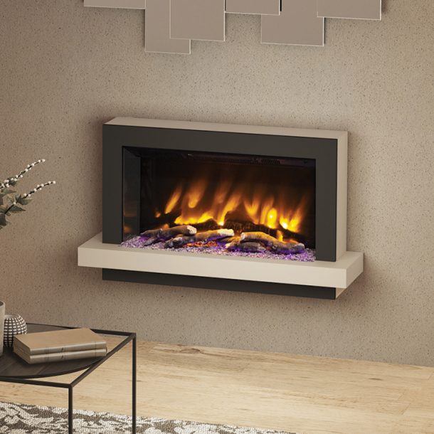 Elgin & Hall Huxton Wall Mounted Electric Fire . - Rigbys