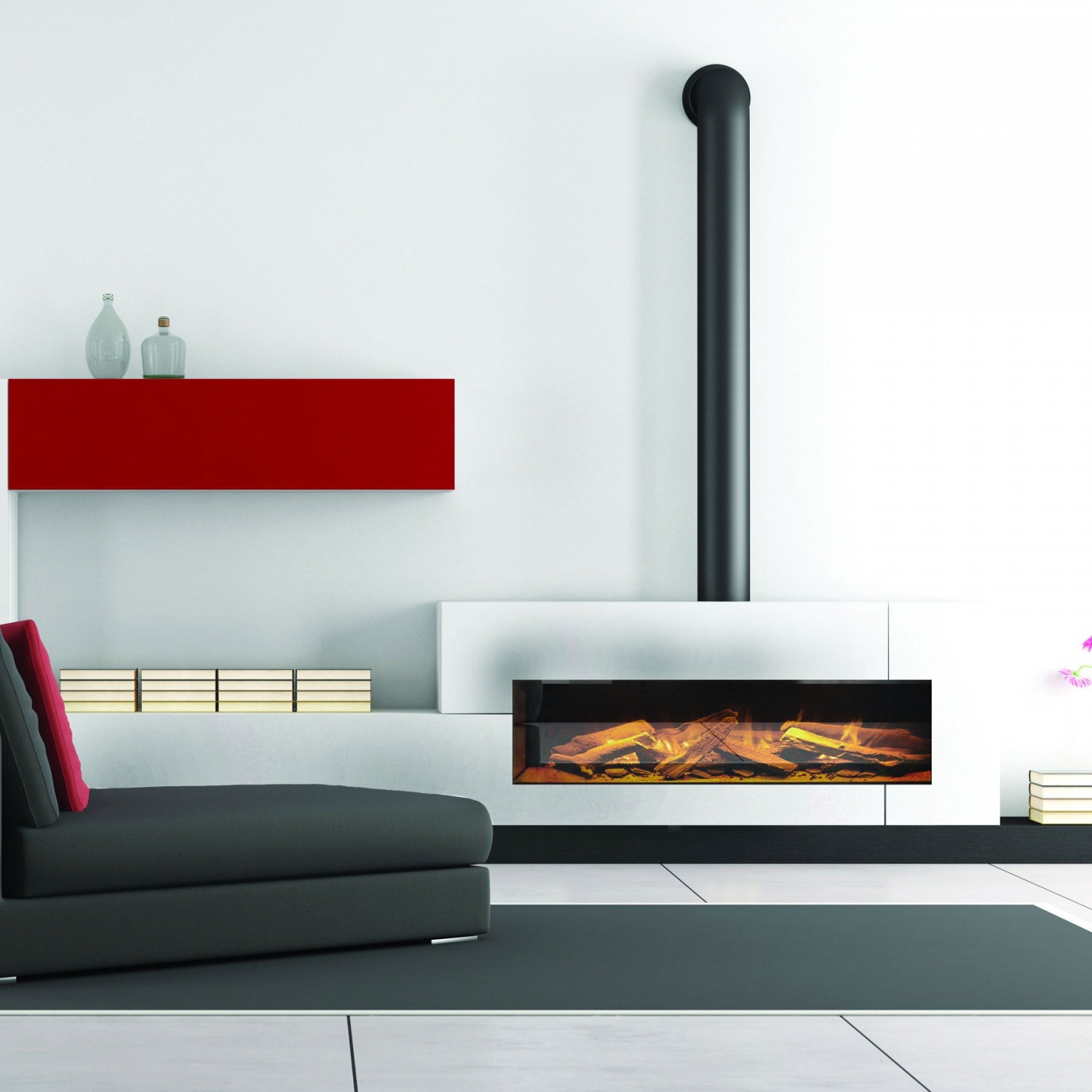 Evonic E1030 DS Evo-Flame UltraHD Electric Fire from £1849- Rigby Fires