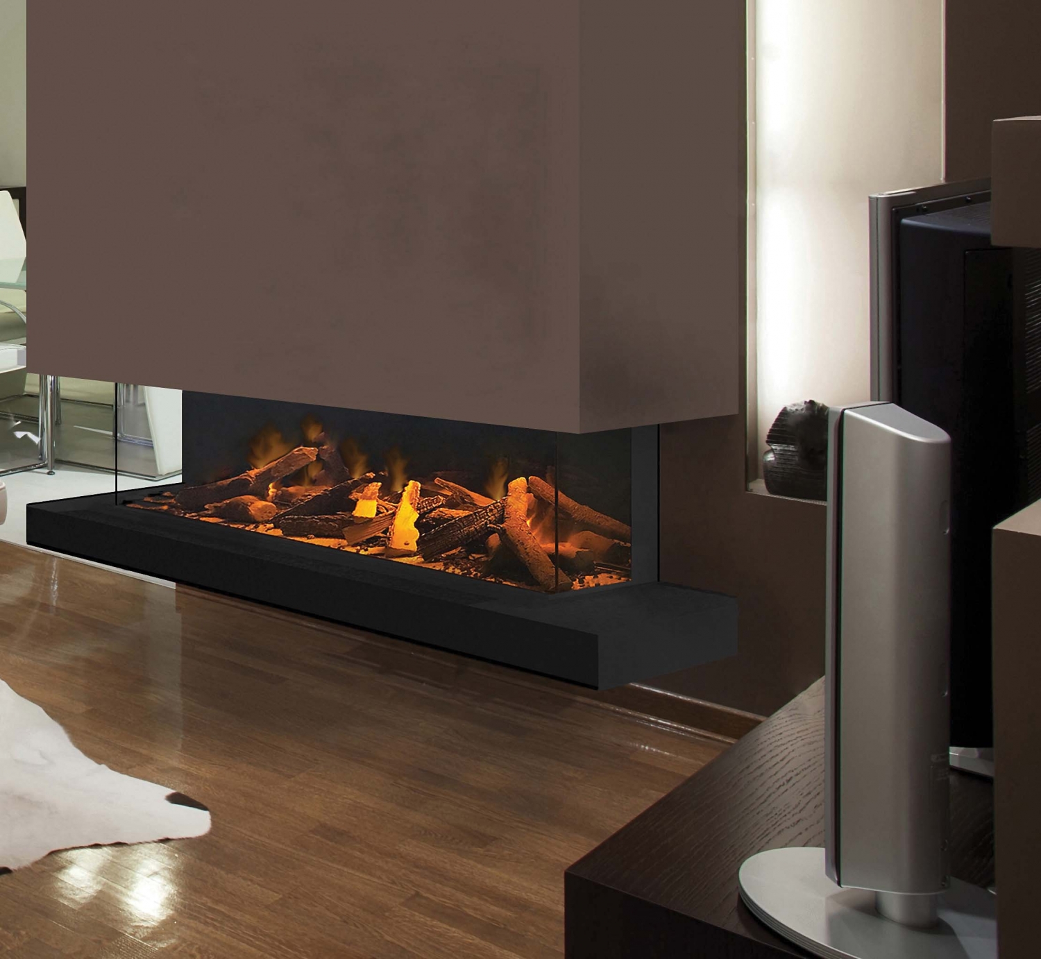 Evonic E1500 Evo-Flame UltraHD Electric Fire. - Rigbys