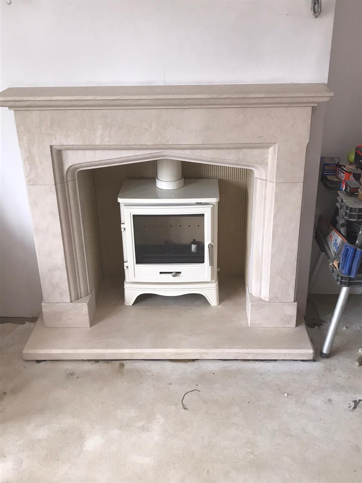 Fireplace Suite & Log Burner Installation- Ickenham - Rigbys