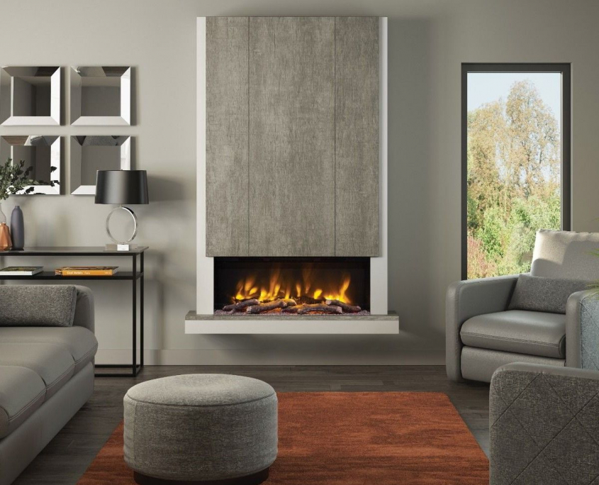 Luxury Electric Fire Suites available from £599 + Vat- Rigbys
