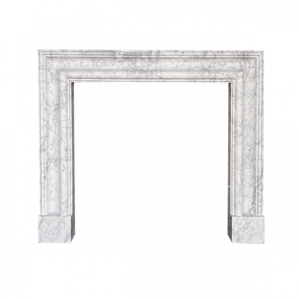 Stunning Victorian Classic Carrara Marble Fireplace Surround: Rigbys