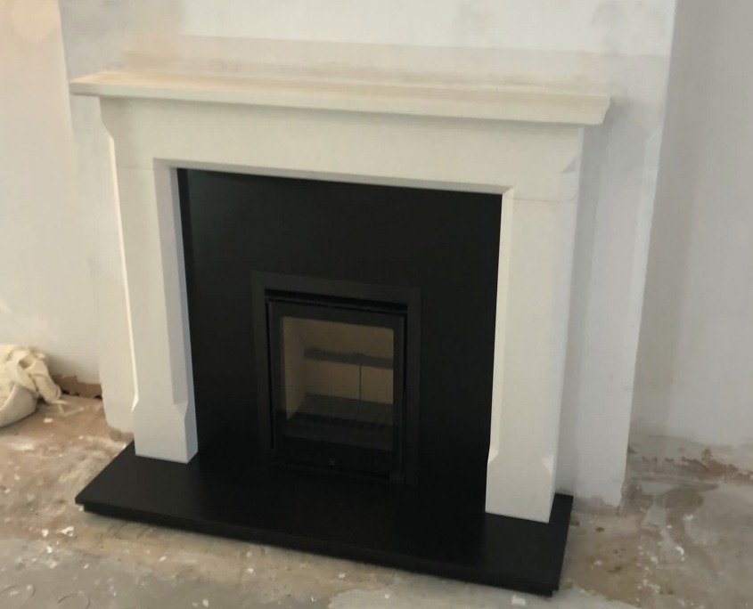 Multifuel Inset Stove Installation - Stanmore. - Multi fuel Stove Inset