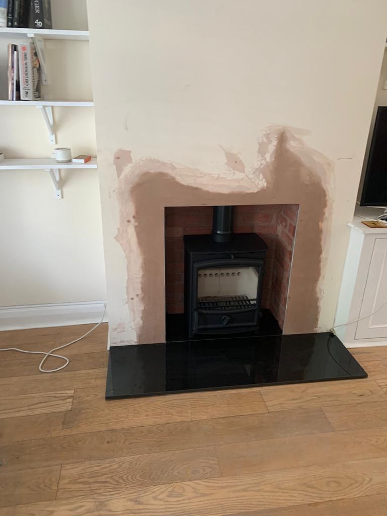 Traditional Log Burner Installation in : Watford
