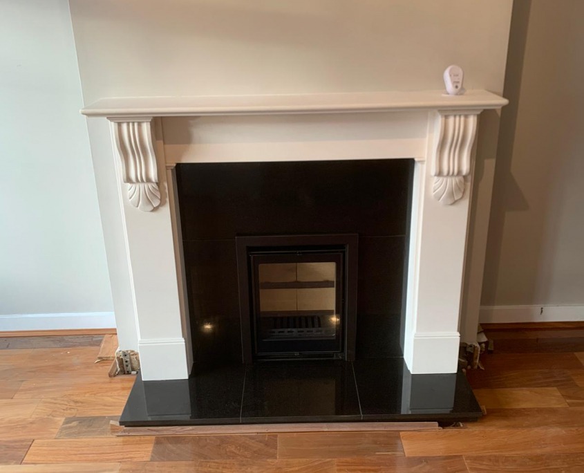 Contemporary Inset Stove Installation in : Edgware
