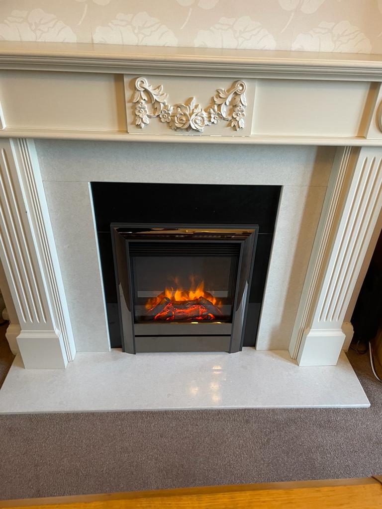 Electric Fireplace Installation in : Harrow