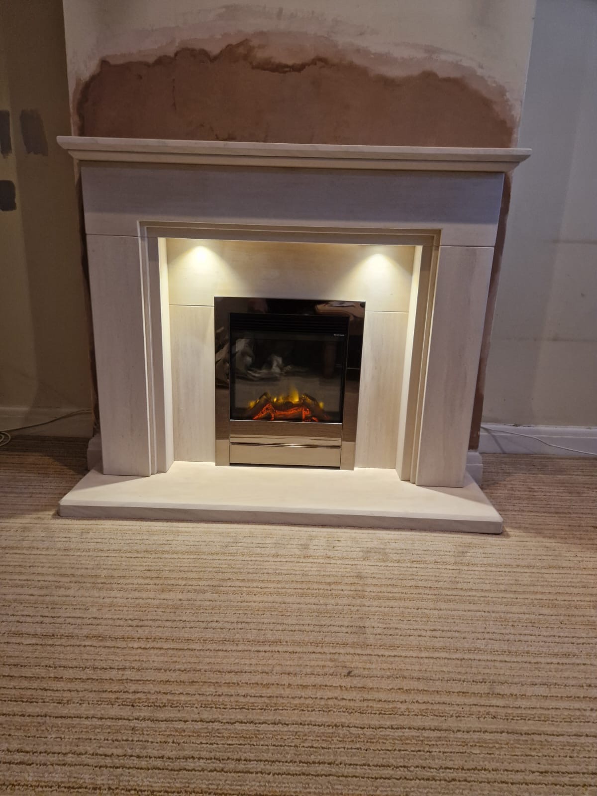 Electric Fireplace Installation in Harrow