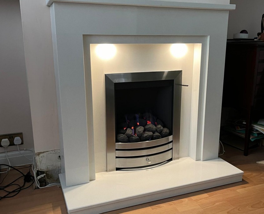 Gas Fireplace Installation in : Harrow