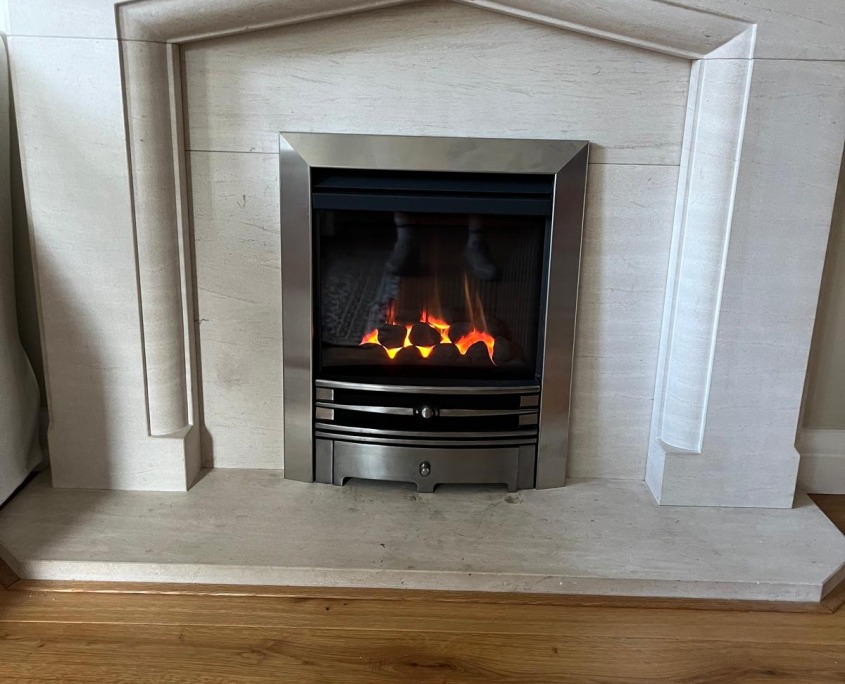 Gas Fireplace Installation in : Bushey