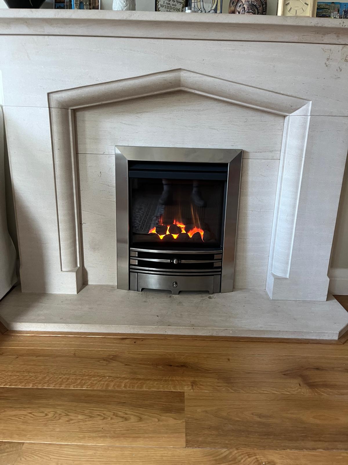 Gas Fireplace Installation in : Bushey