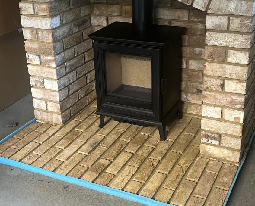 Traditional Wood Burning Stove Installation in : Ruislip