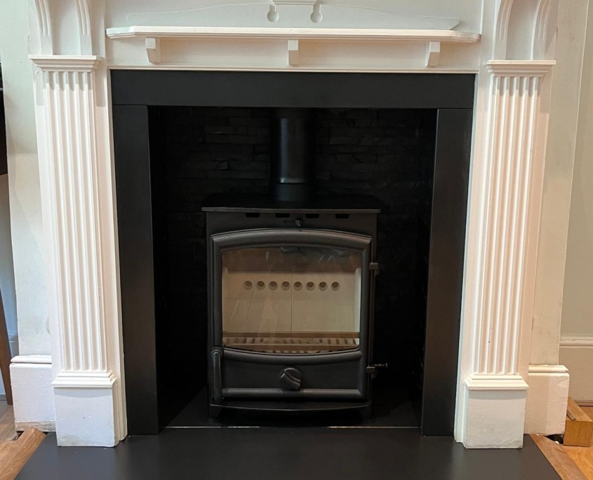 Wood Burning Stove Installation in : Northwood