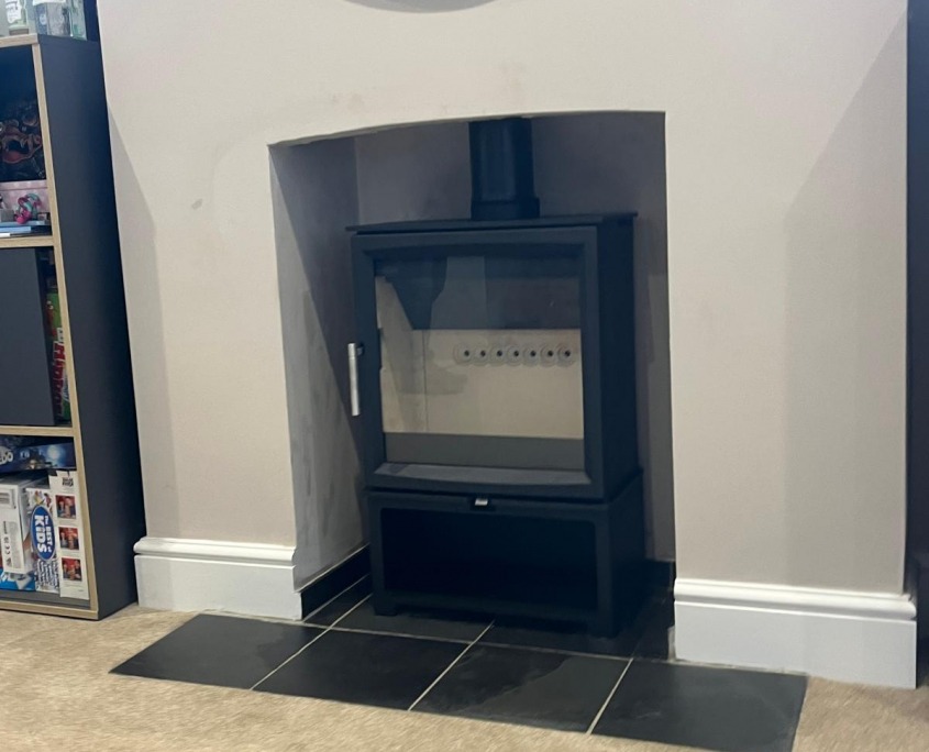 Wood Burning Stove Installation