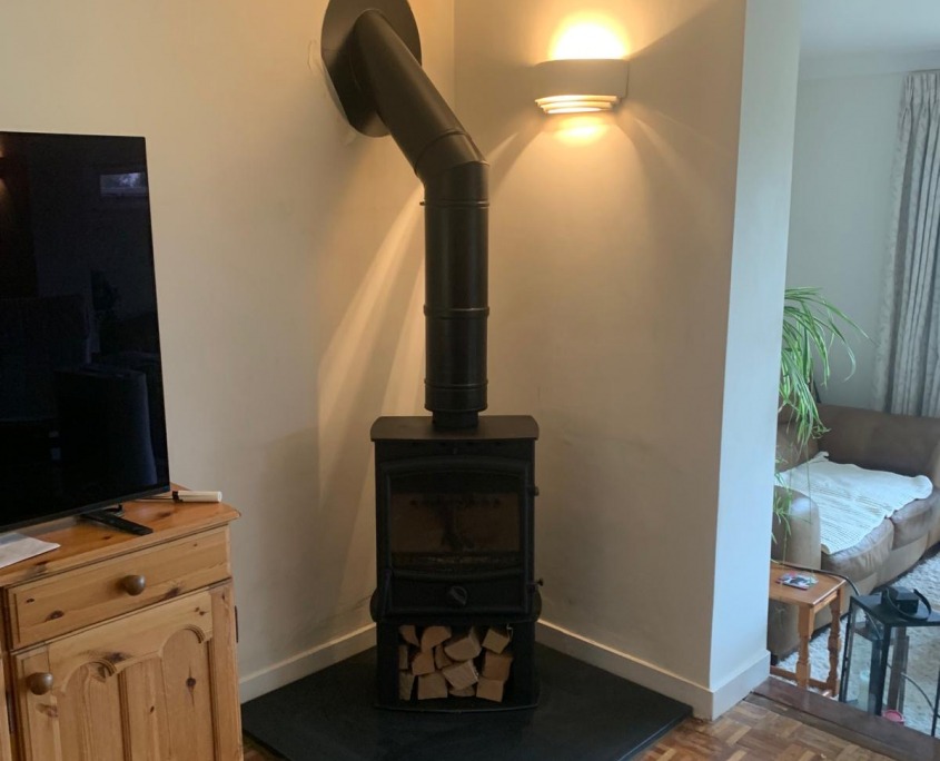 Wood Burning Stove Installation in Northwood