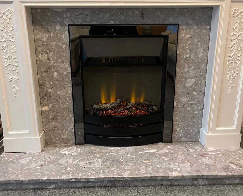 Electric Fire Installation in Pinner